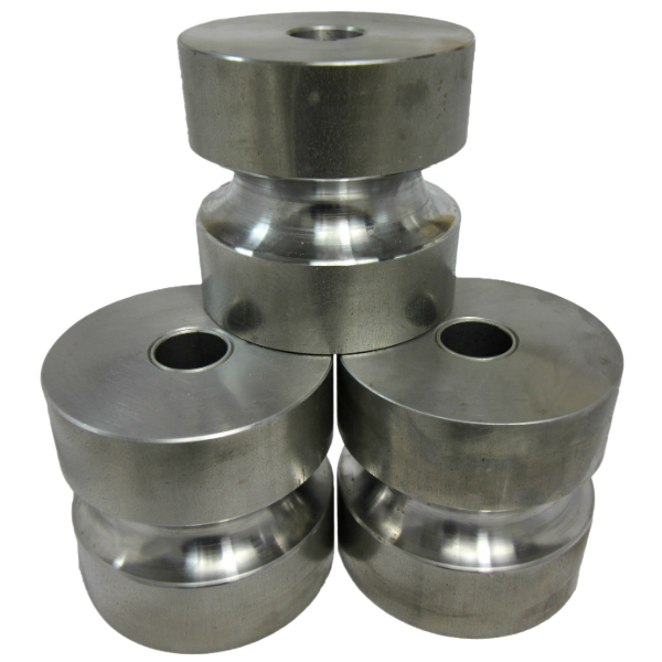 Round Tube Roll Set for Manual 3-Roll (Large Radius) Bender (1-7/8" OD ...